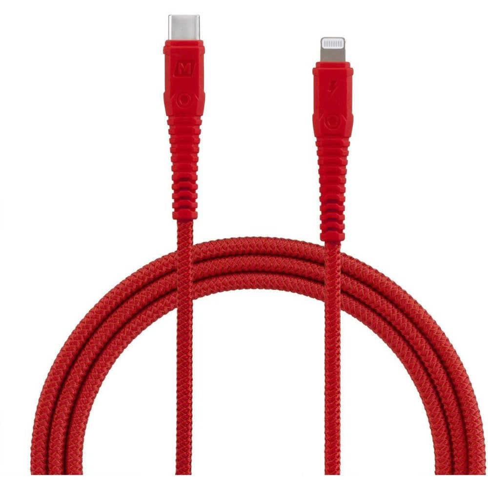 Momax Tough Cable - 1.2m - 10000 swing tests - Lightning to USB-C - Su ...